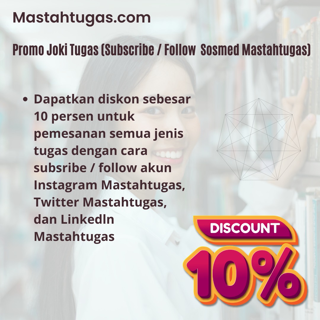 Promo - Joki Tugas Kuliah Murah, Cepat, Berkualitas dan Profesional
