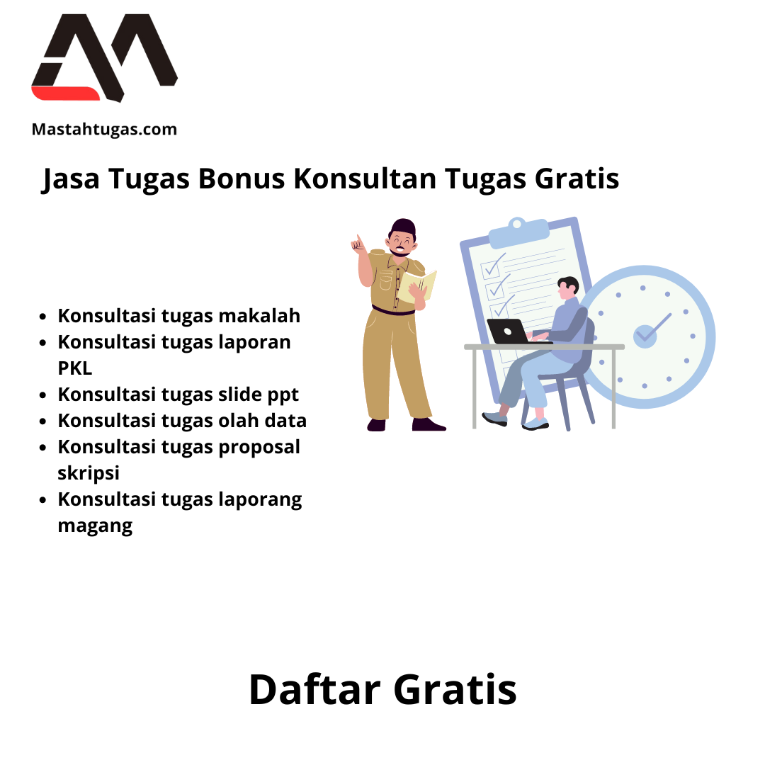 Jasa Tugas Bonus Konsultan Tugas Gratis - Joki Tugas Kuliah Murah ...