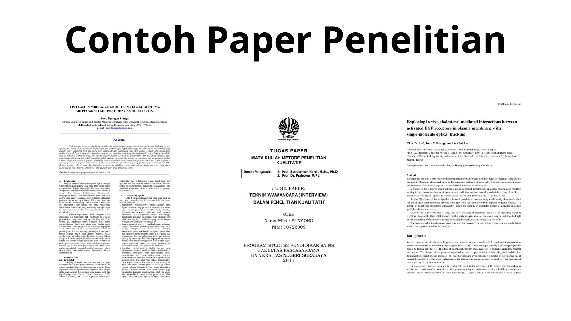 Contoh Paper Penelitian, Pengertian, dan Struktur Penulisan - Joki ...
